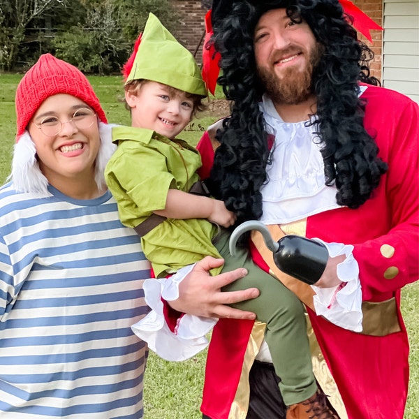 Mr. Smee Hat: Hand-knitted Red Pirate Costume Hat - Etsy