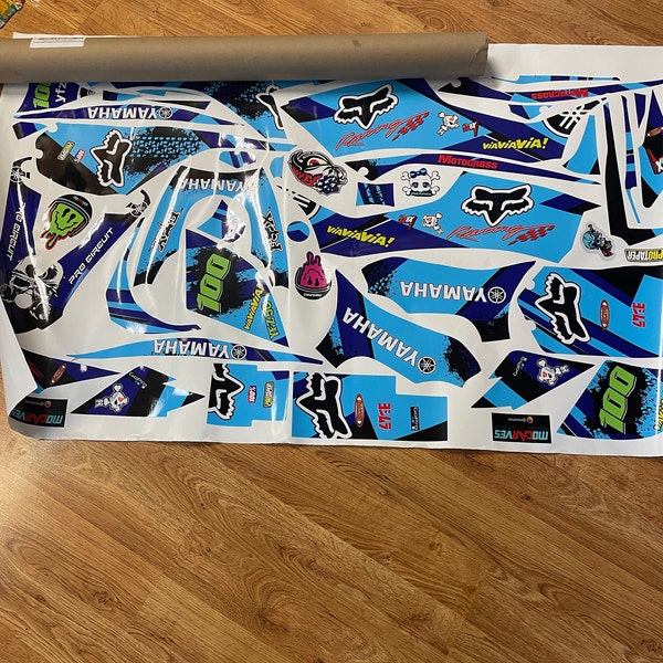 Kawasaki 550sx Jet Ski Graphics Kit Decal Decal Stickers Kawasaki 550 ...