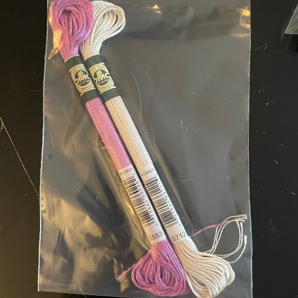1 Skein DMC Satin Embroidery Floss Article 1008F Cross Stitch ...