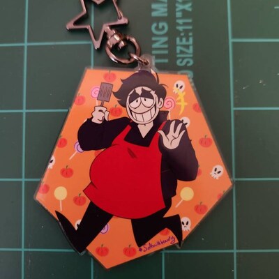 Creepypasta Chibi Acrylic Keychains Keyrings Charms - Etsy