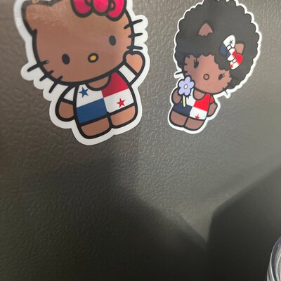 Jamaica Cat Vinyl Sticker - Etsy