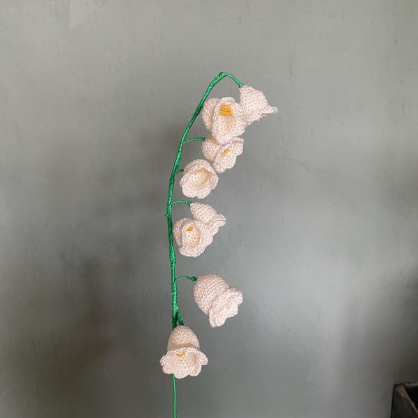 Bell Flower Crochet Pattern, Crochet Flower Bouquet Pattern, Crochet ...