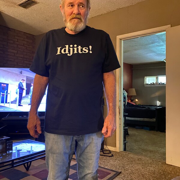 Bobby Singer " Idjits " Supernatural Shirt - Etsy