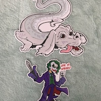 Falkor & Atreyu Vinyl Stickers the Neverending Story Die Cut - Etsy Canada