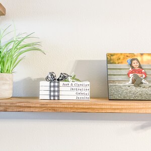 Personalized Name Decor // Vintage Custom Book Decor // Personalized ...