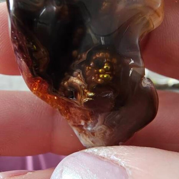 Blue Lace Agate Tumbled Stone Large – Grade AAA –rare – High Quality ...
