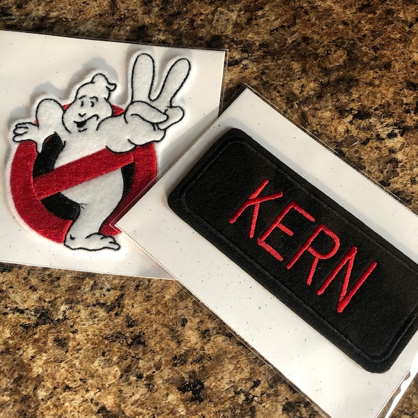 Ghostbusters 2 GB2 Logo Patch Embroidered Iron on Patch Flight Suit ...