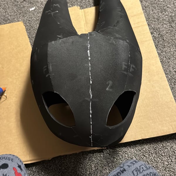 Oni Mask Pattern PDF - Customizable EVA Foam Craft Template & Mini ...