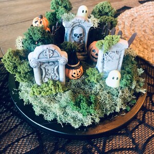 Tiny Cemetery Mausoleum Crypt Cement Potted Plant Terrarium - Etsy