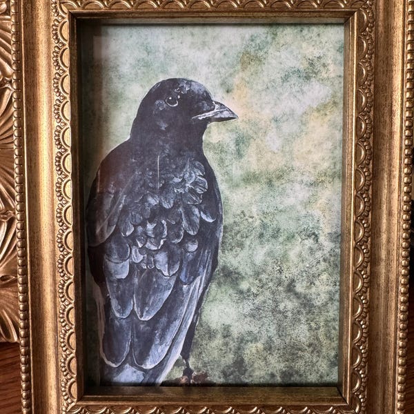 Hen Gouache Painting, Nature Painting, Hand-painted Artwork - Etsy