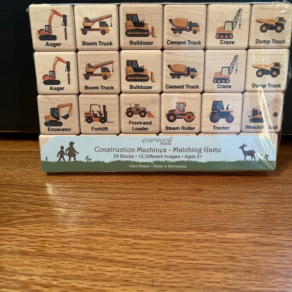 23 Pc Maple Chunky Building Blocks Toddler Chunky Set Wooden Blocks ...