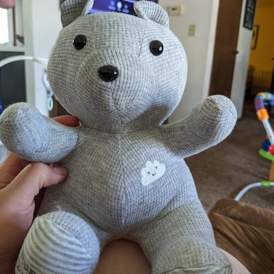 One Sleeper Memory Bear, Keepsake Bear, Memorial/ Personalized Baby ...