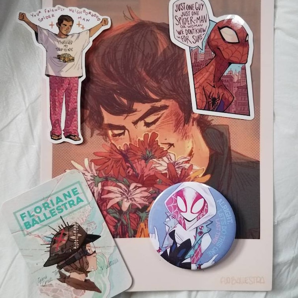 Spider-man Stickers Peter Parker Stickers - Etsy