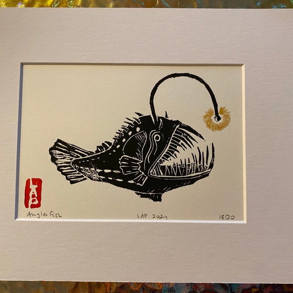 Capybara Linocut Block Print Rodent - Etsy