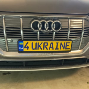 Uzbekistan Euro European License Plate Custom Number Plate - Etsy