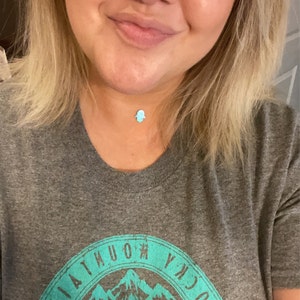 Evil Eye Pendant Floating Illusion Mini Evil Eye Charm - Etsy