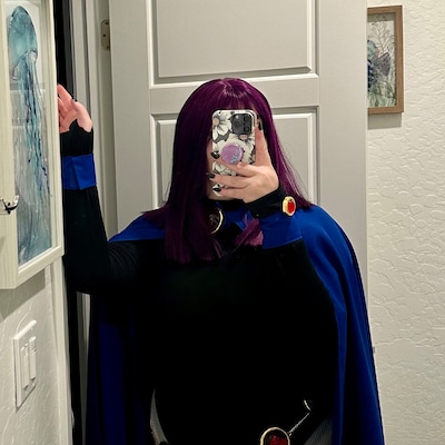Raven Gem Set Raven Teen Titans Cosplay Orb Accessories, Raven Belt ...