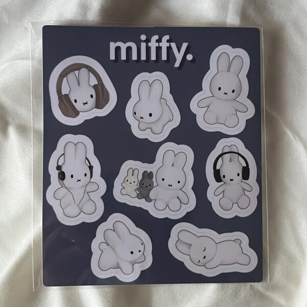 Miffy Sticker Sheet - Etsy
