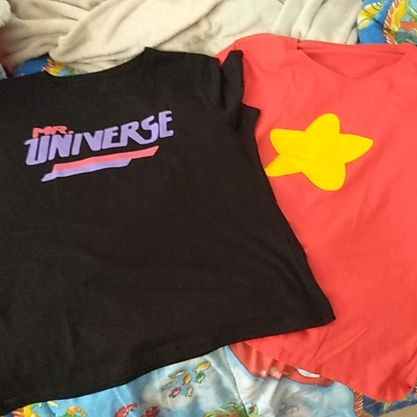 Steven Universe Greg and Rose OFFER PACK 2 Tshirts - Mr Universe and ...