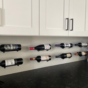 Rustic State Sonoma Solid Wood Wine Rack Table Bottle Holder , Holds 4 ...