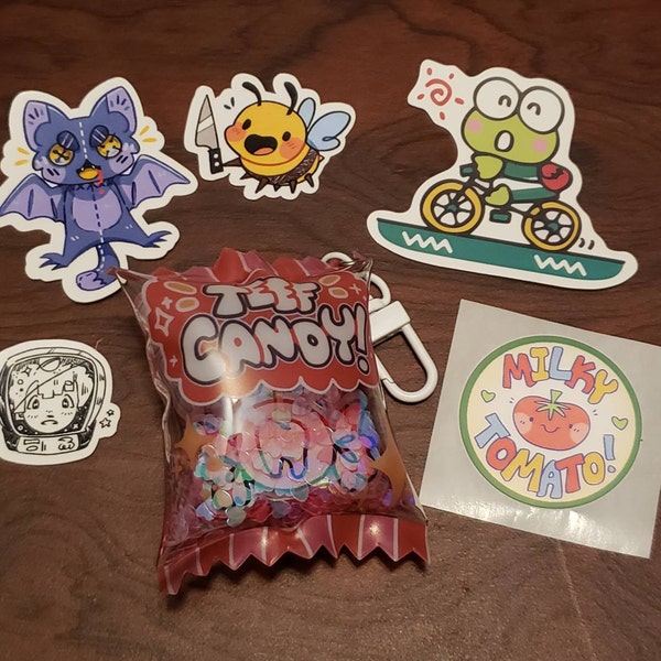 Puffy Teef Candy Keychain! - Etsy