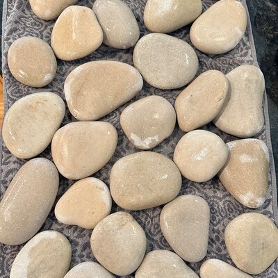 Sugar Stones Natural Ocean Tumbled Light Stones for Kindness Rock ...