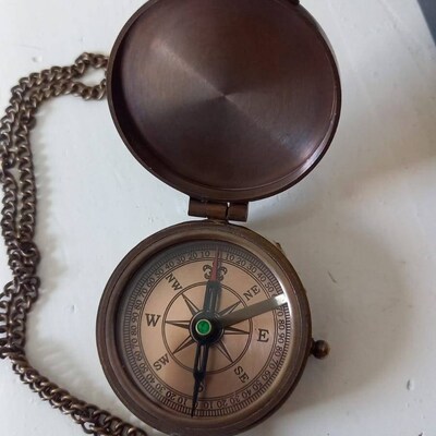 Engraved Compass, Father's Day Gift, Gift for Dad, Anniversary Gift ...