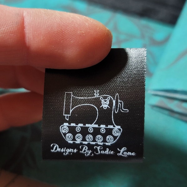 400 Black Product Labels, Custom Product Tags, Personalized Brand Tags ...