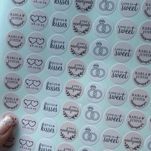 His Favorite & Her Favorite Favor Labels Bags Wedding - Etsy