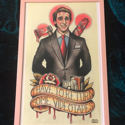 Nurse Flapper Traditional Tattoo Flash - Etsy