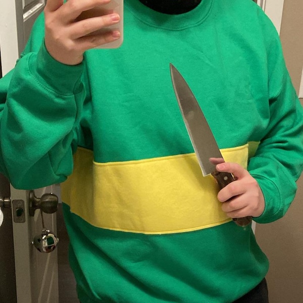 Chara Shirt, Undertale Shirt, Chara Sweatshirt, Costume, Cosplay Shirt ...