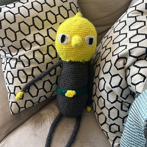 Crochet Pattern Lemongrab Inspired Plushy - Etsy