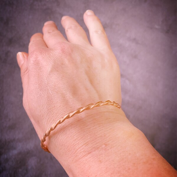 Solid Copper Wire Spiral - Etsy