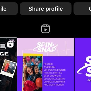 360 Photo Booth Instagram Templates, 360 Photo Booth Flyer, Post ...