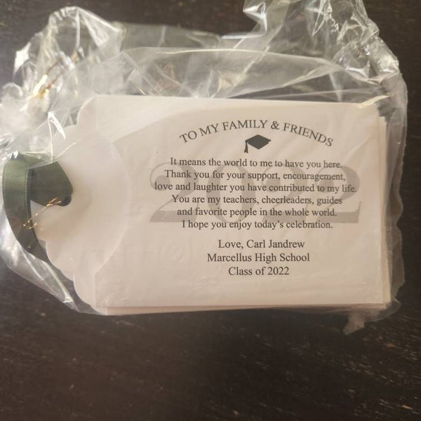 Personalized Graduation Lottery Ticket Favors: Class of 2026 - Etsy