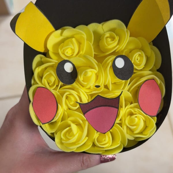 Pink Kitty Rose Bouquet - Etsy