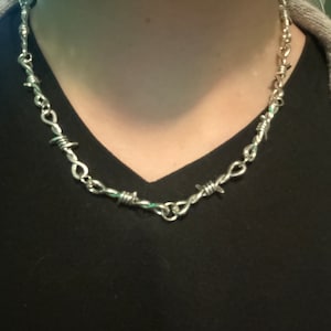 Razor Blade Silver Necklace & Pendent Emo Goth Cool Fashion Rock Tattoo ...