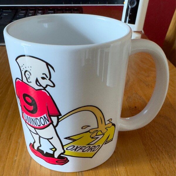 Funny Wee on Watford Luton Coffee Tea Mug Football Shirt Fan Rivalry ...