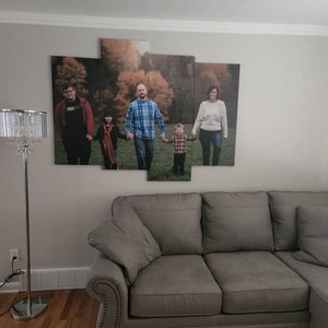 3 Panel Canvas Prints Framed USA Made Custom Wall Art Home - Etsy