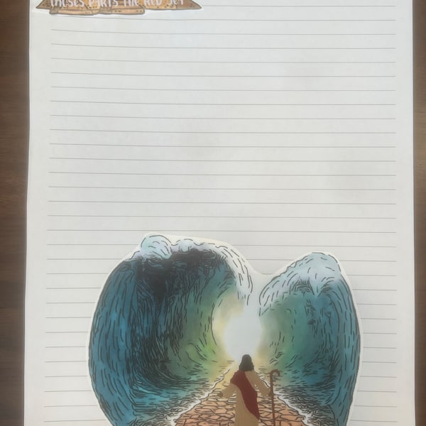 Moses and the Burning Bush Bible Journaling Stickers Instant Digital ...