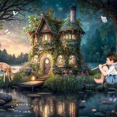 Dreamy Victorian Greenhouse Digital Background Background for - Etsy