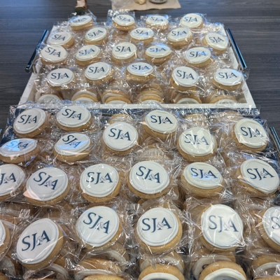 MINI Business Logo Cookie And/or Cupcake Topper Cookie Corporate ...