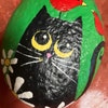 Painted Pickle Rock Pair, Funny Pickles Stone, Pebble Painting, Sealed ...