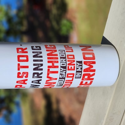 Pastor Gift Png, Pastor Warning Anything You Say or Do Could End up in ...
