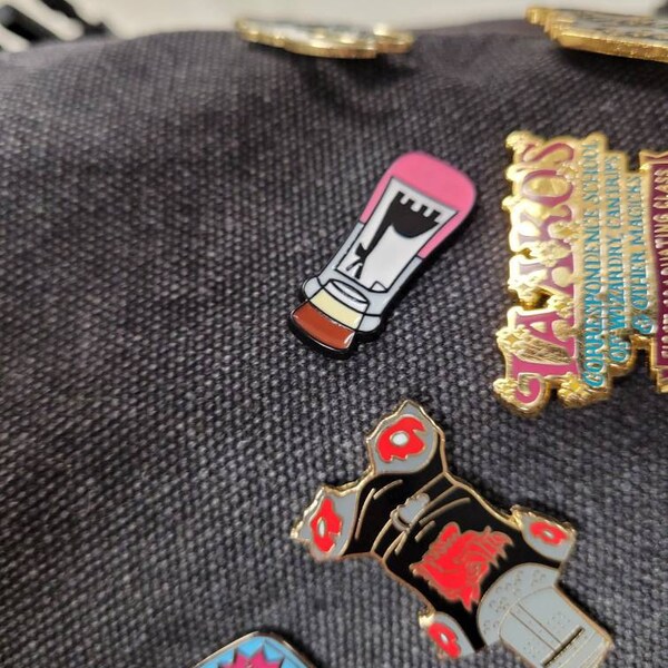 Fun Humorous Enamel Pin, Enamel Pin, Humorous Pin, Enamel Pin, Pins ...
