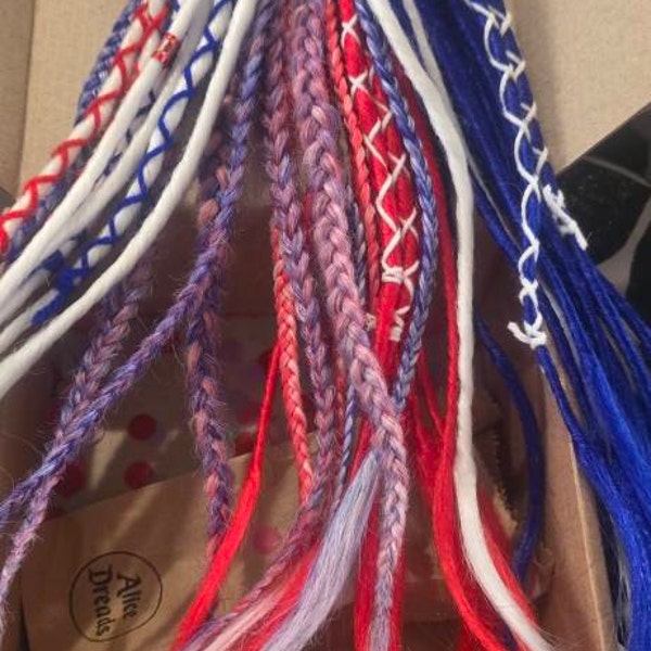 Black Curly Wool Dreads. "black Wizard" Double Ended or Single Ended ...