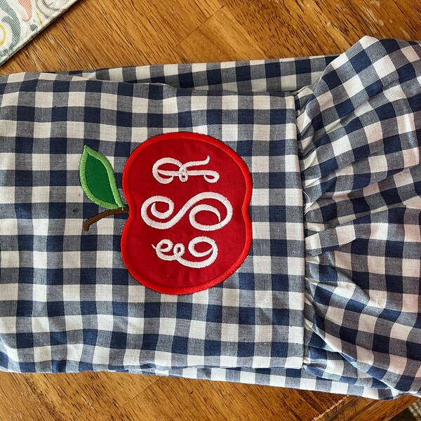 Apple Applique Embroidery Design. Fruit Applique Embroidery Design ...