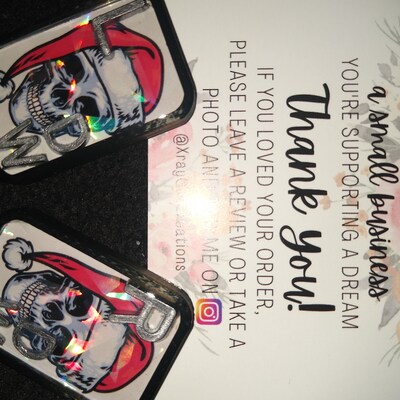 Santa Hat Skull X-ray Marker Christmas Skull Xray Markers With Initials ...