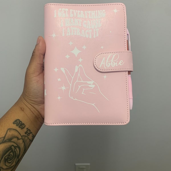 Pink Budget Binder - Just Like Magic - Etsy