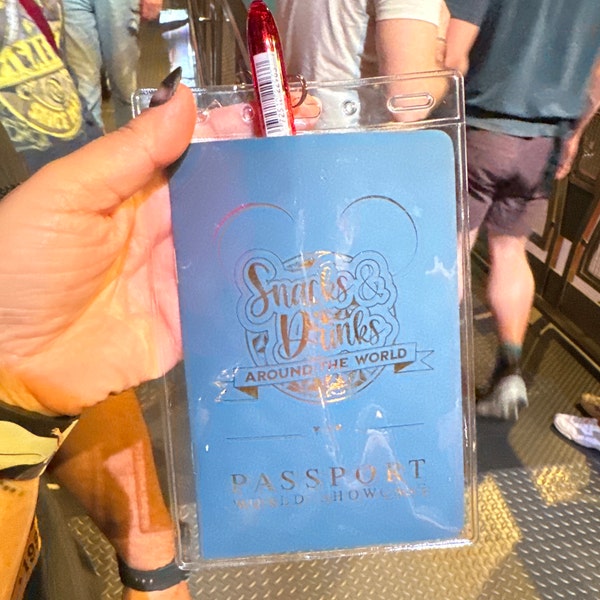 Snacks and Drinks Around the World Passport Booklet With Lanyard for ...